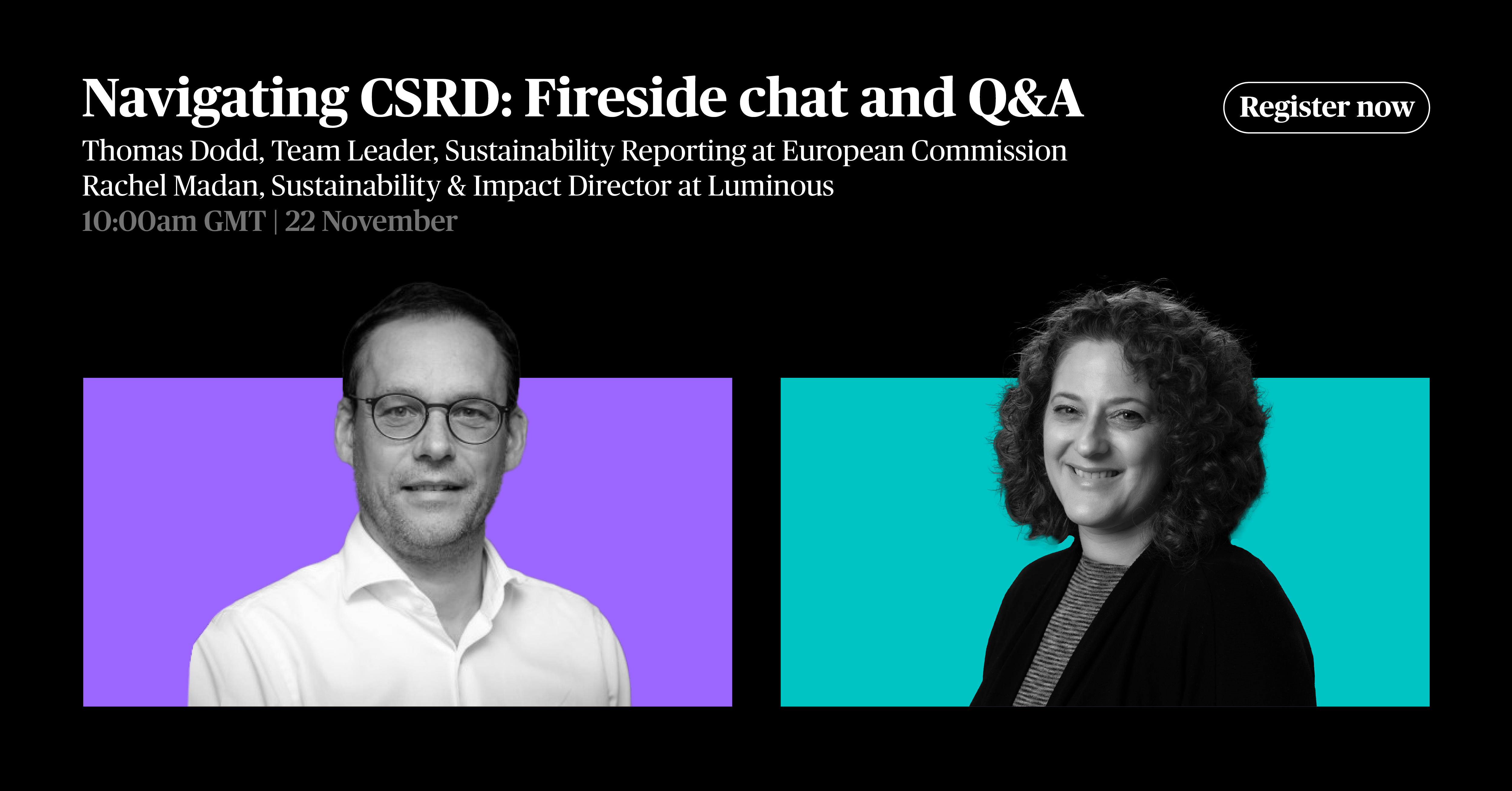 Navigating CSRD: Fireside chat and Q&A